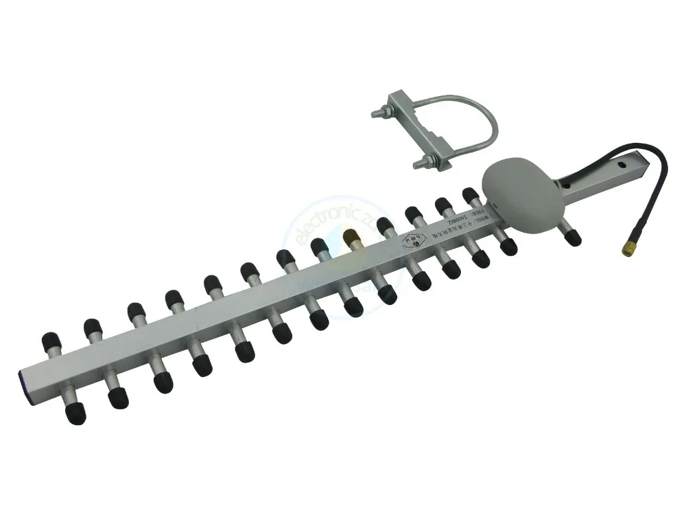 2 13dBi Yagi WiFi RP SMA Antenna Long Range for Buffalo Routers WHR HP ...