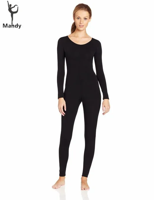 Body-de-LICRA-de-cuerpo-completo-para-mujer-Body-de-talla-grande-con ...
