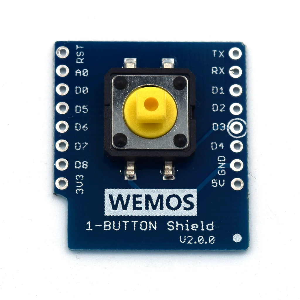 Buy 1 Button Shield For Wemos D1 Mini Button From