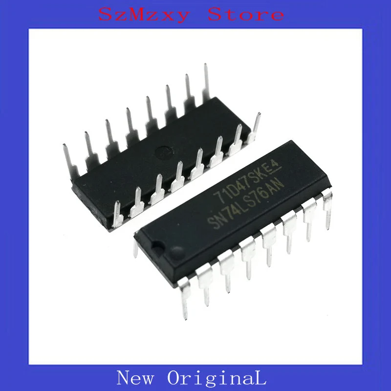 10 pcs 50 pçs/lote SN74LS76AN SN74LS76 74LS76|Conectores| - AliExpress