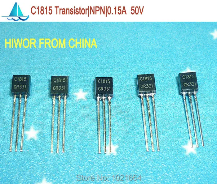 (200pcs/lot)(Transistors|TO 92) 2SC1815 C1815 1815 Transistor NPN 0.15A ...