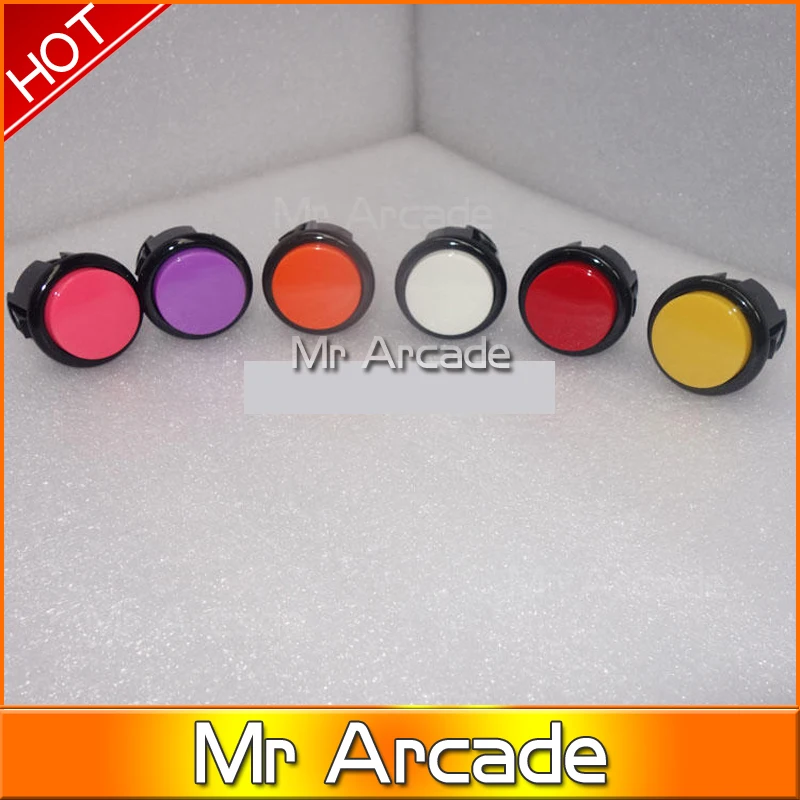 30mm copy sanwa Arcade Push Button button with microswitch Jamma Arcade Switch Buttons High ...