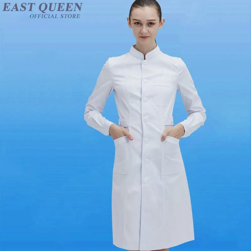 Lab Coat White Medical Clothing Unifroms Hospital Gown Doctor Nurse
