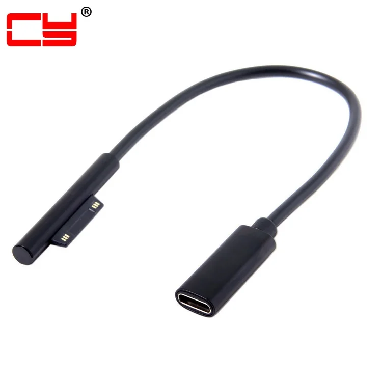 Type-C-USB-C-DC-15V-Female-to-Surface-Pro3-Pro4-Pro5-Pro6-Book-Pro ...