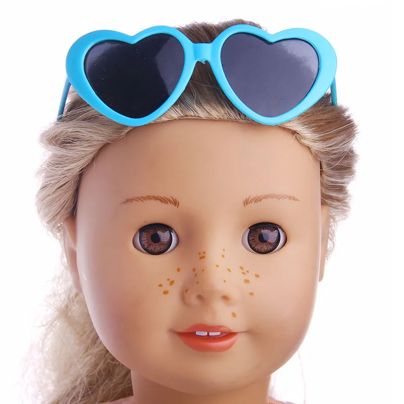 Doll-clothes-accessories-fashion-style-sunglasses-fit-for-18Inch ...