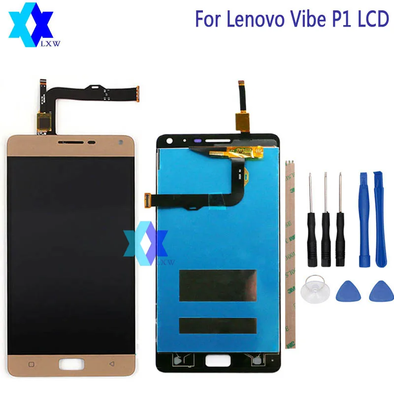 For Lenovo Vibe P1 LCD Display Touch Digitizer Screen Assembly P1c72 ...