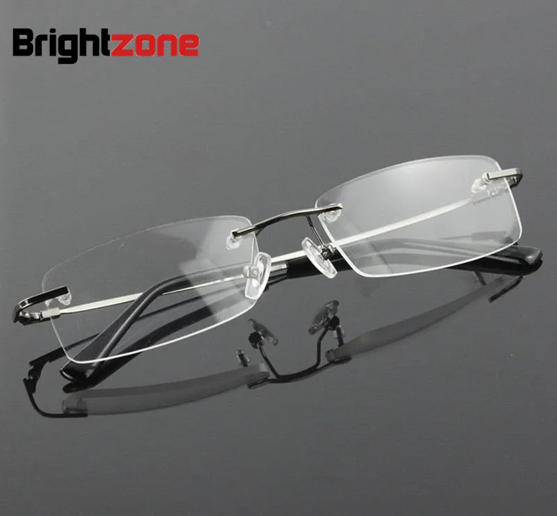 Rimless Titanium Alloy Flexible Optical Glasses Frames Spectacle Frame