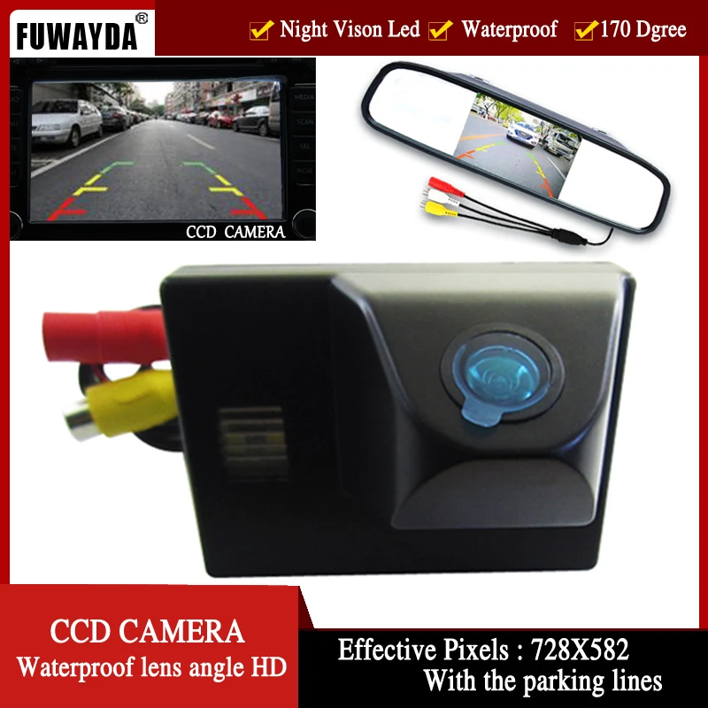 Fuwayda Color Ccd Car Rear View Camera For Toyota Land Cruiser Lc 100 ...
