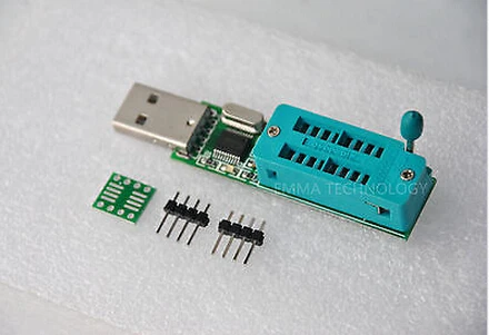 24CXX 24LCXX Programmer EEPROM Reader Writer+24C02 + SOP to DIP Block USB Port|usb 2.0 t-flash ...