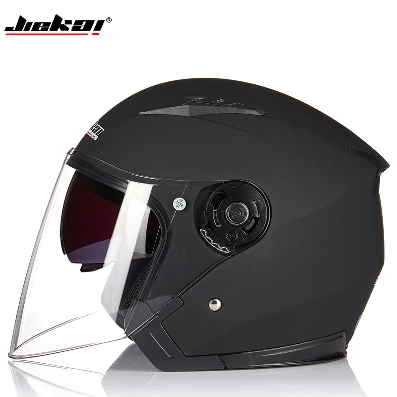 Genuine-JIEKAI-Helmet-Motorcycle-Motorbike-Dual-Lens-Summer-Winter-Open ...