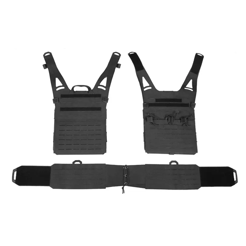 Tactifans Tactical Vest Laser-cut Molle System JPC Vest Chest Warrior ...