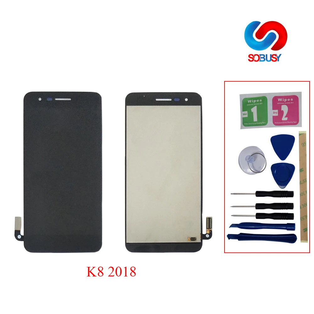 Original 5.0 display display display lcd para lg k8 2018 mx210 aristo 2 ...