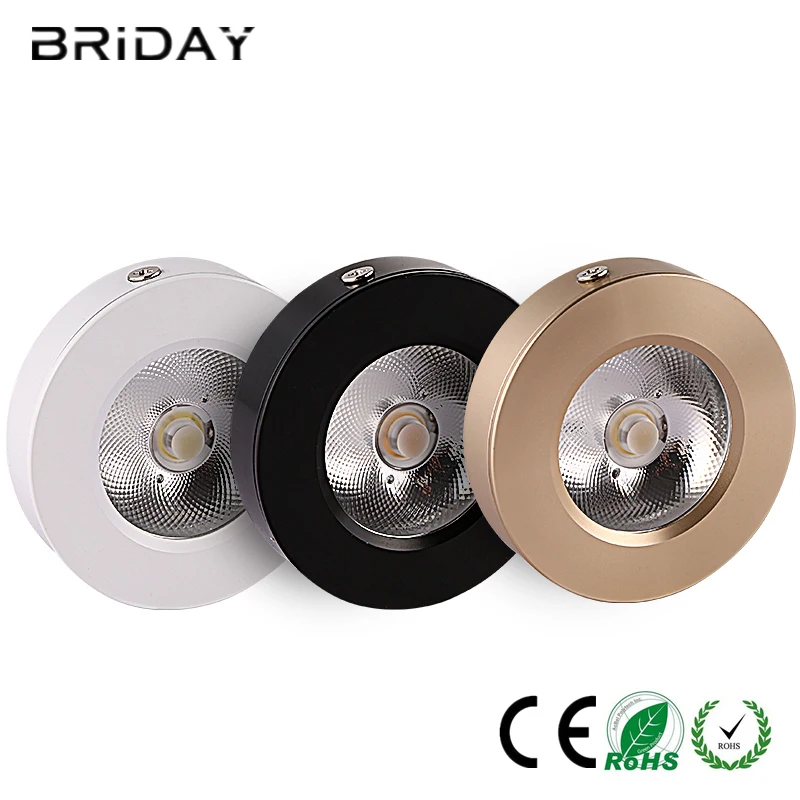 10pcs Mini Led Downlight 7W 10W 15W 220V Epistar Chip Ultrathin Cob ...