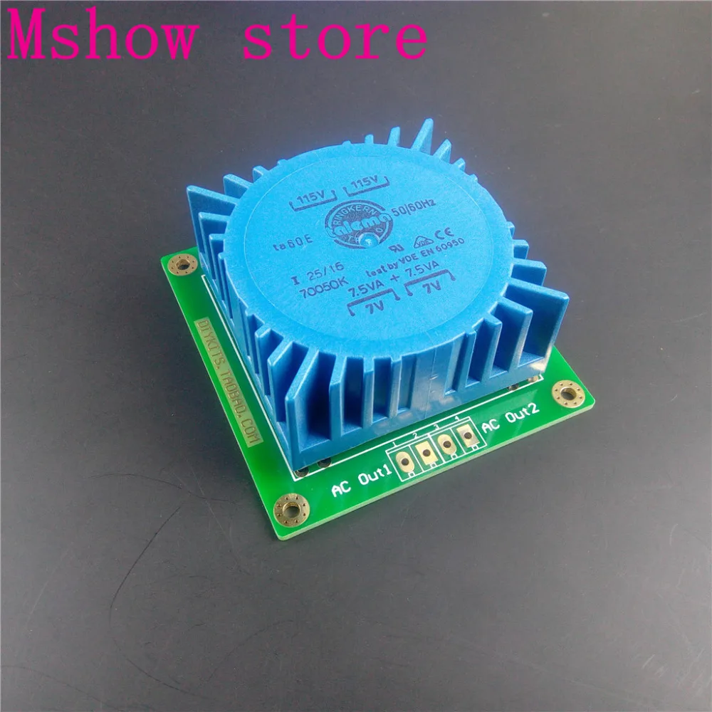Mshow 15VA 15W TALEMA Sealed Transformer with mounting PCB install ...