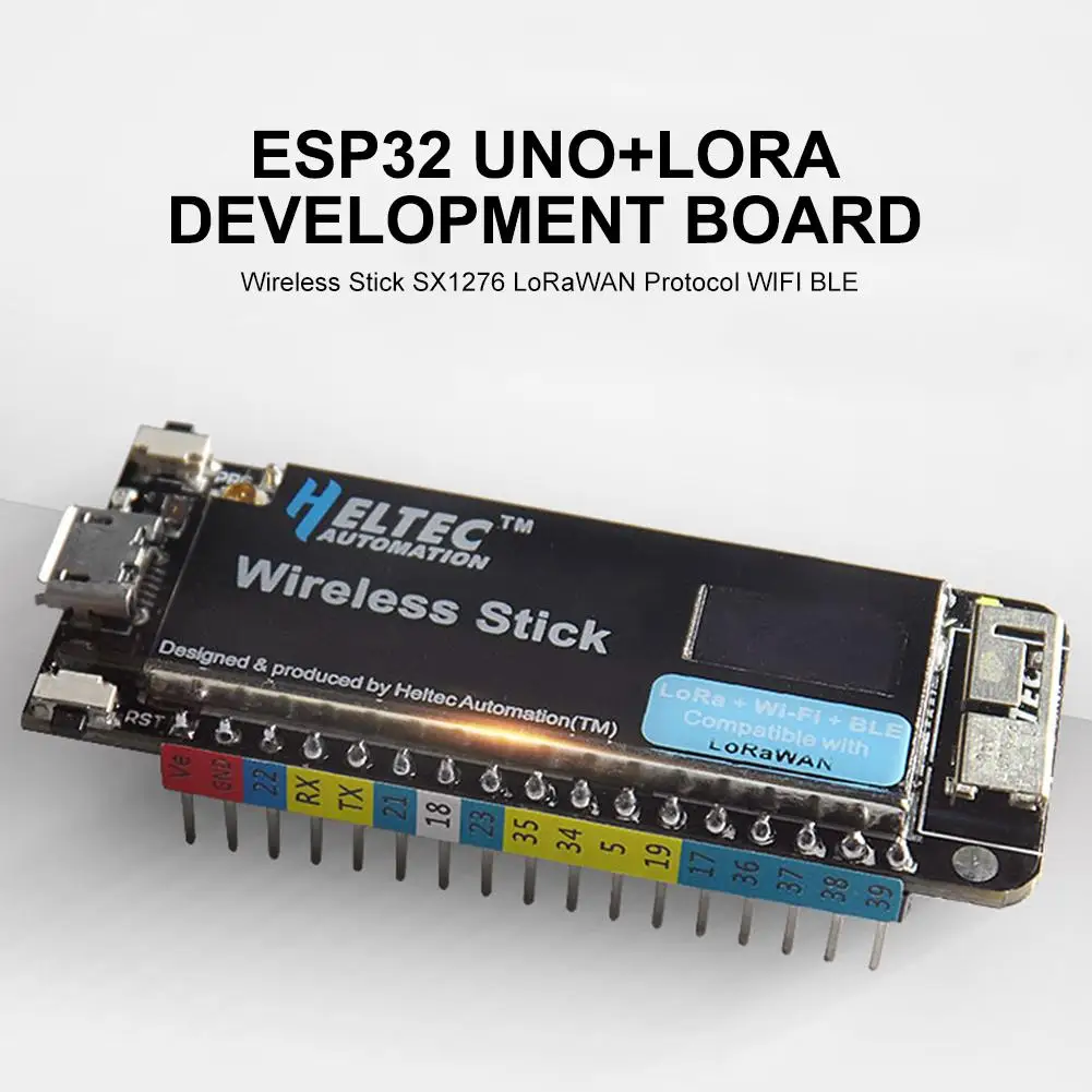 ESP32 Uno LORa макетная плата Беспроводная палка SX1276 протокол ...