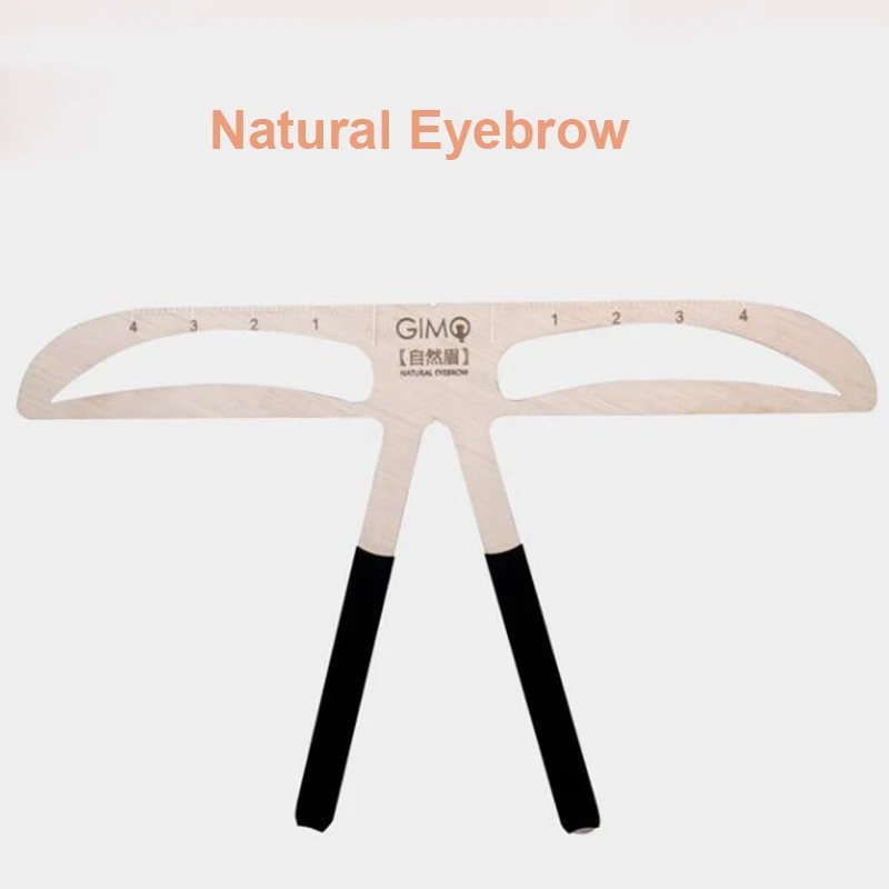 Professional Eyebrow Stencil Ruler Reusable Three point Balance ...