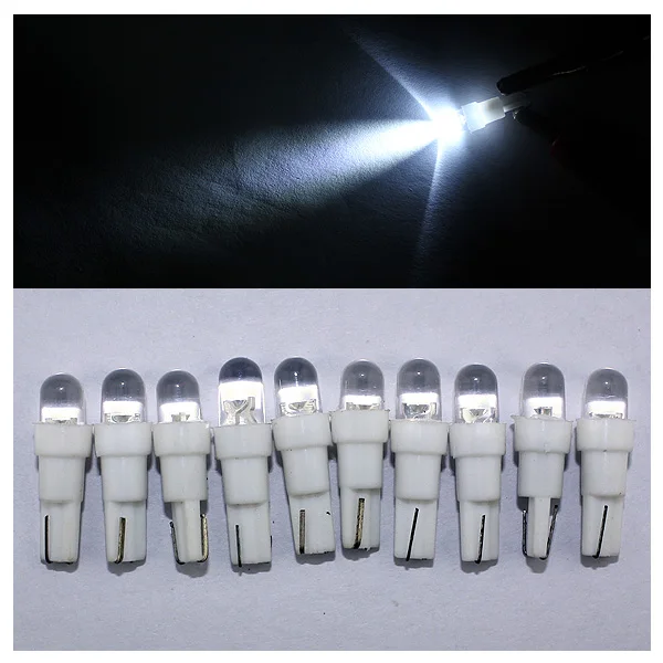 100X T5 1SMD led bulb with wedge base for dashboards(Gauge bulbs)|led ...