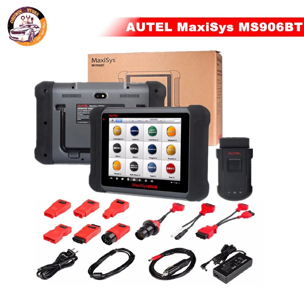 AUTEL MaxiSys MS906BT MS906 Ferramenta de Diagnóstico Do Carro Sem Fio ...