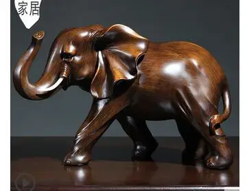 Old Wedding Home Decorative Elephant Ornaments Chinese Home Furnishing ...