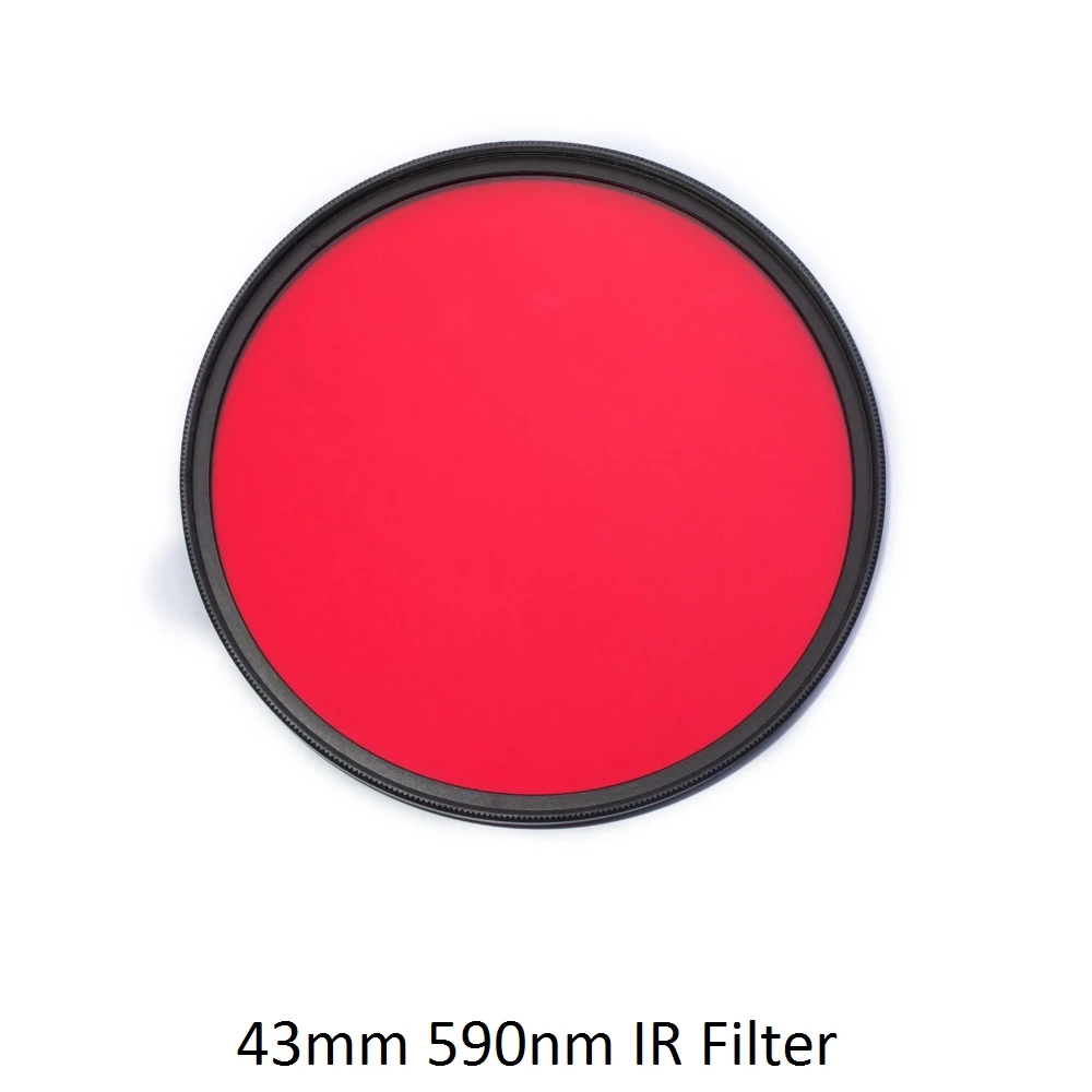 Ir Filter 43mm 590nm R59 Infrared Optical Grade Filter For Camera Lens ...