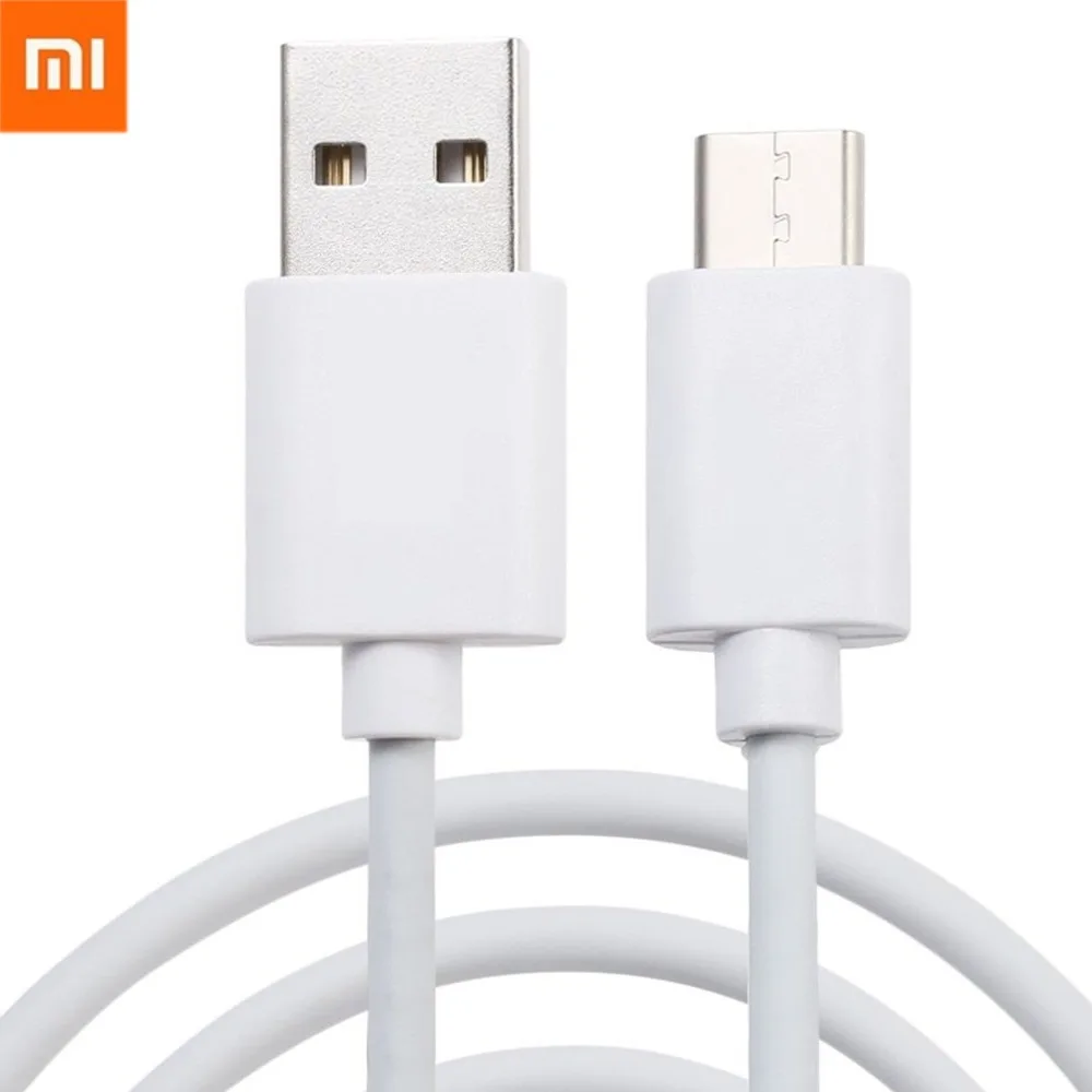 Original Xiaomi Redmi 4x cable Micro usb 1A o 2A rápido blanco 100 cm ...