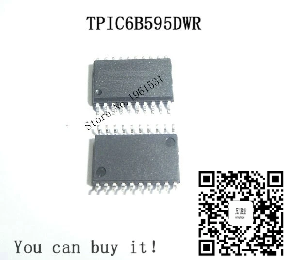 TPIC6B595DWR SOP20 TPIC6B595 SOP 6B595 SMD 5 unid/lote nuevo y original ...