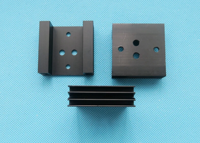 2pcs 45x45x14mm Heatsink Cooling Fin Aluminum Heat Sink For To3 To-3 ...