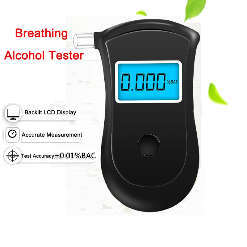 Professional Police Digital Breath Alcohol Tester LCD Display Quick ... Professional Police Digital Breath Alcohol Tester LCD Display Quick ...