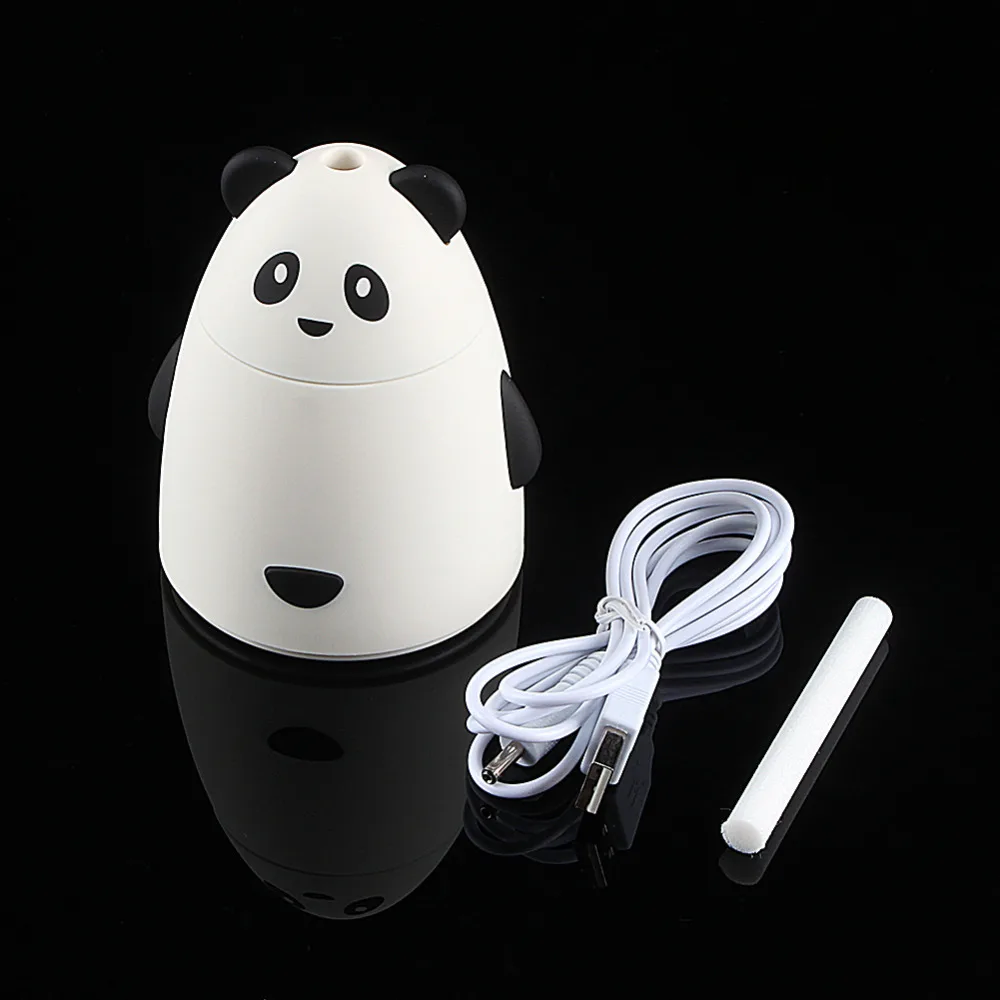 Cute Panda Electrical Humidifier Home Living Room Aroma Diffuser ...
