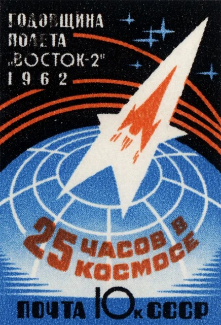 Russian Space Program Poster