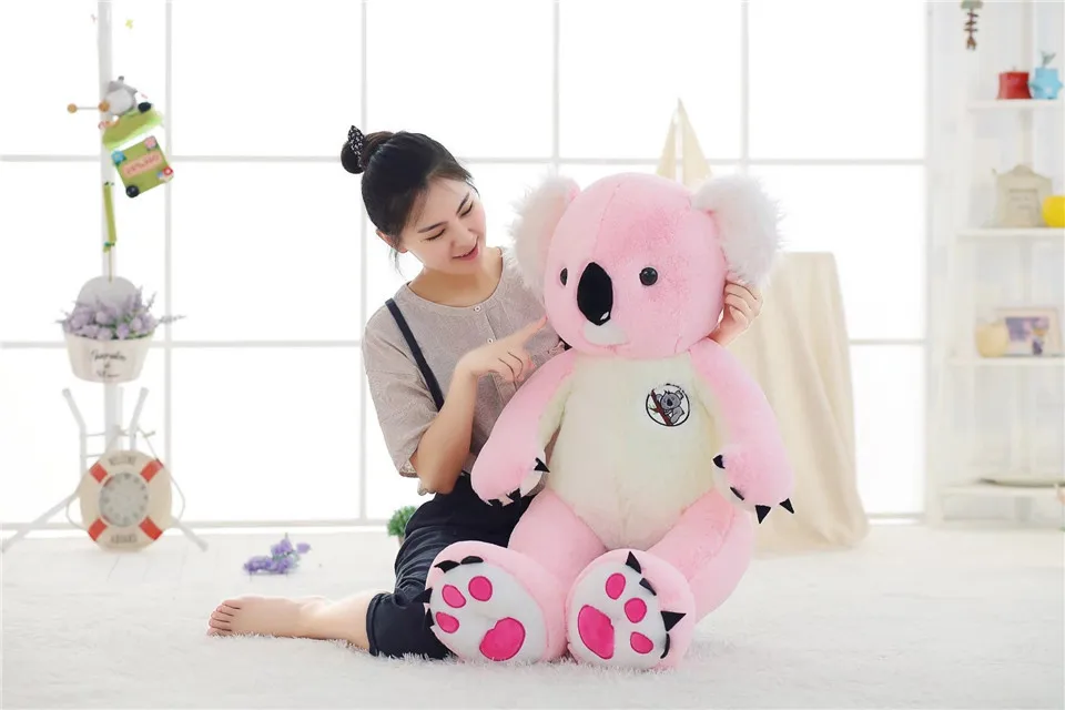 middle plush pink koala toy stuffed lovely koala doll birthday gift ...