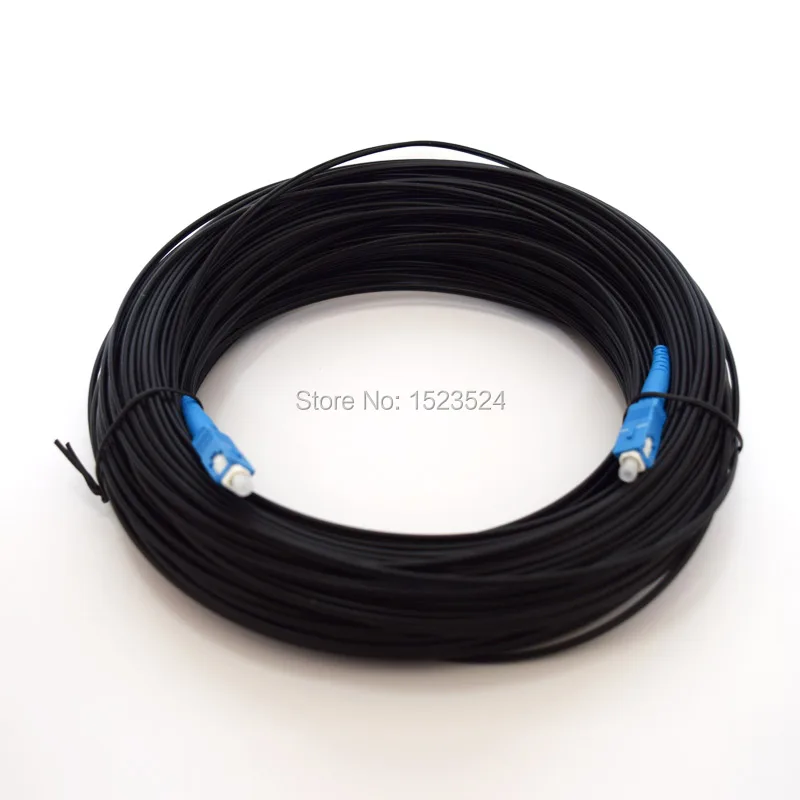 200M-FTTH-Fiber-Optic-Drop-Cable-Patch-Cord-SC-to-SC-Simplex-SM-SC-SC ...