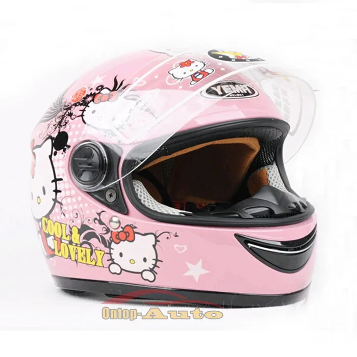 Cat Girl Motorcycle Helmet