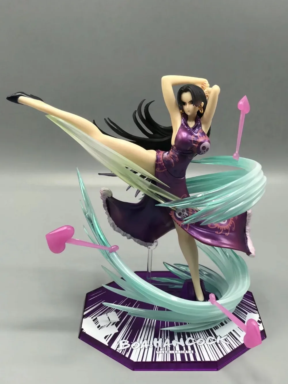 KUMALAZY One Piece Boa Hancock Figure Zero Love Harriacne 16CM PVC ...