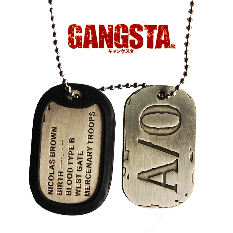 Collar de Cosplay de Gangsta Gyangusuta, de color marrón, envío gratis ...