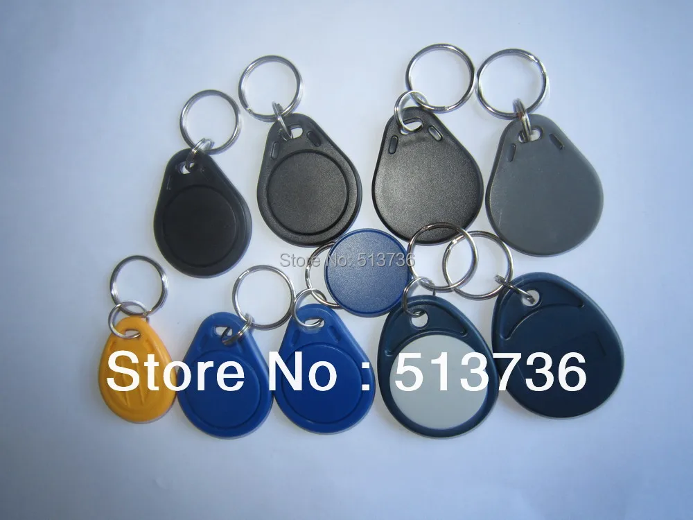 125Khz RFID Proximity ID Card Token Tags,Key Keyfobs Access Control Use ...