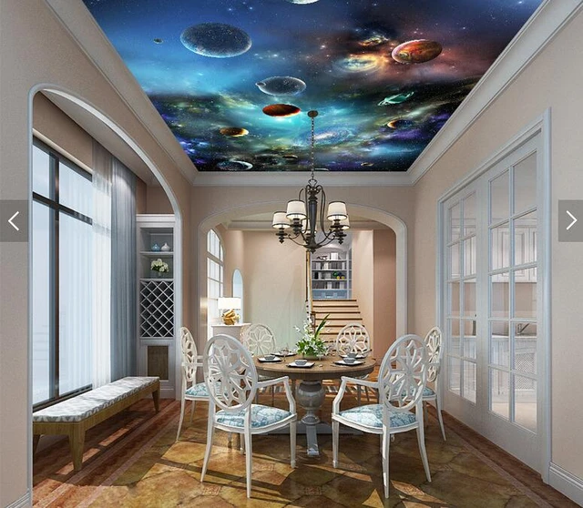 Solar System On Ceiling Paint