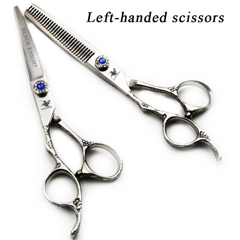 6 Inch Left Handed Hairdressing Scissors Professional Hair Scissors ...