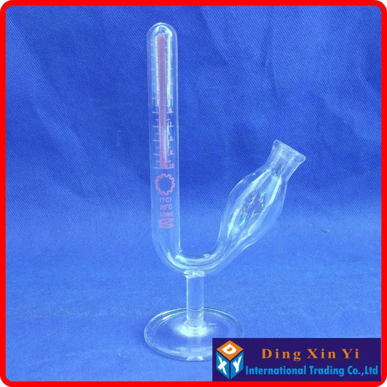 10ml Fermentation tube with graduated,on glass foot|glass shoe|tube ...