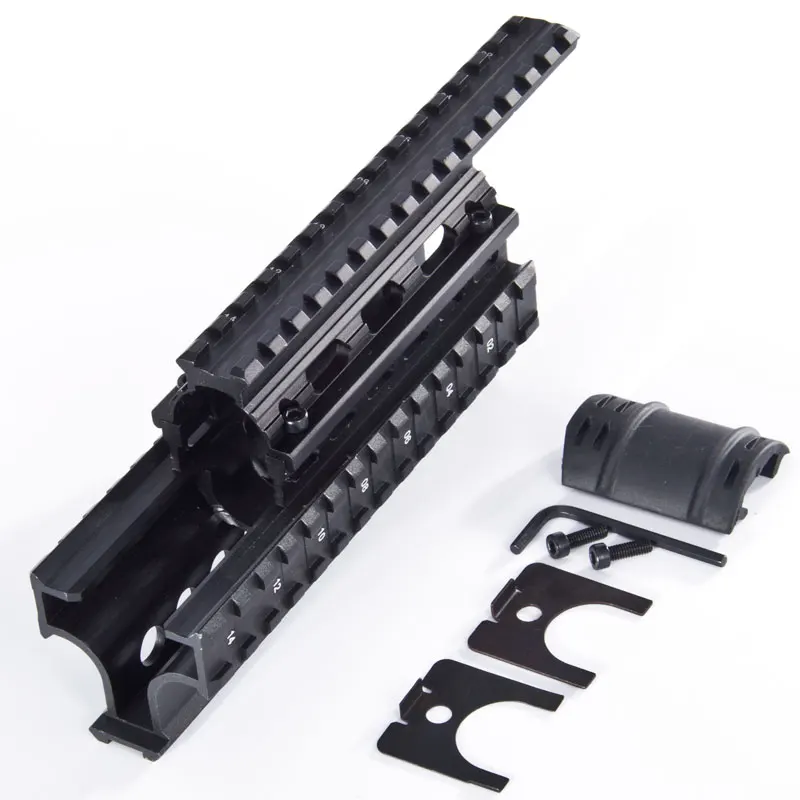 Sinairsoft AK 47/74 Tactical Quad Rails Handguard Rail Hunting Shooting ...
