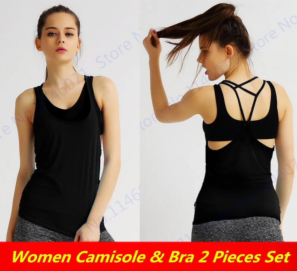 Black Fitness Gym Vests Tops Tank Back Cross Running Vest Tank Tops ...