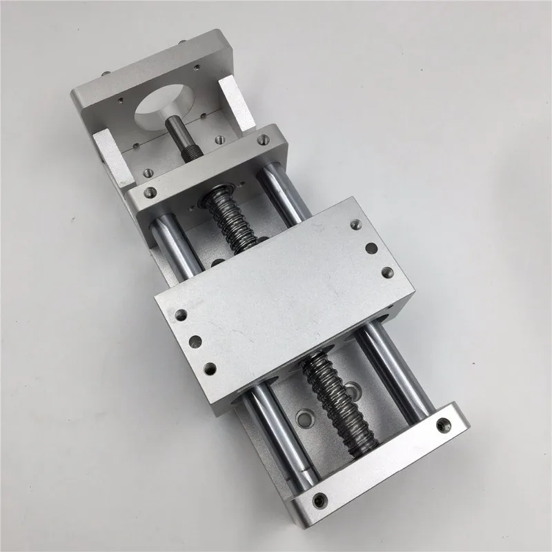 100MM 200MM Stroke Sliding Table CNC Linear module XYZ Axis Cross Slide ...