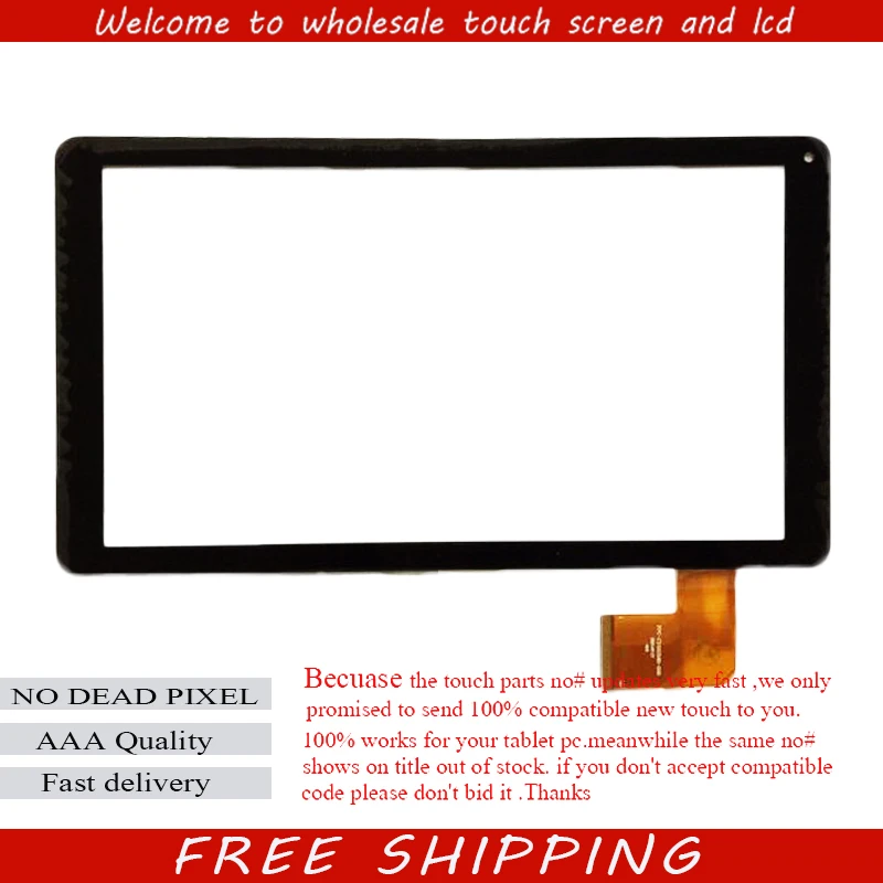 New Tablet Pc Touch Screen Fpc-cy101s190-020 10.1 Inch Capacitive Touch ...