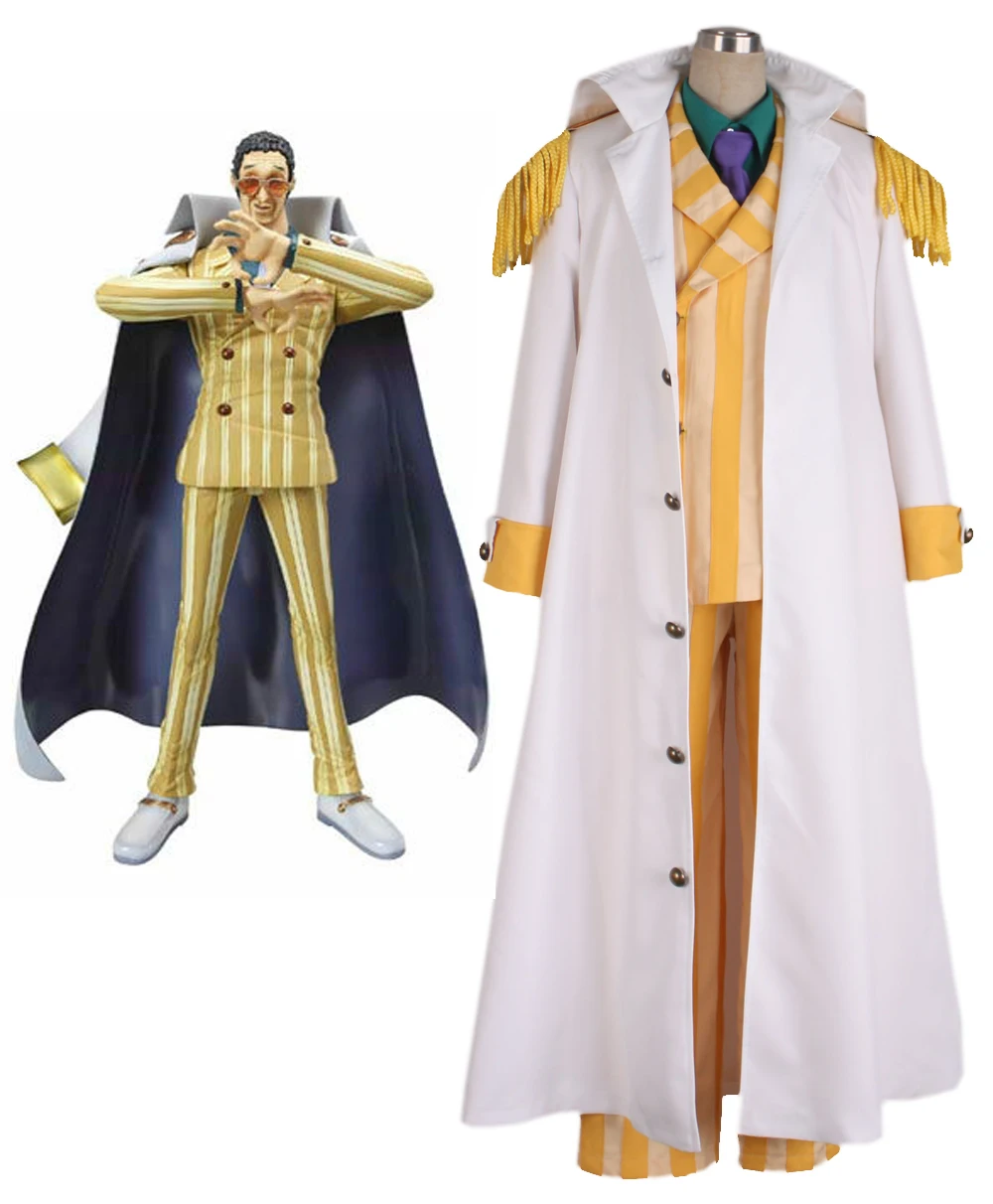 Anime One Piece Borsalino Cosplay Costume AllCosplay Anime One Piece Borsalino Cosplay Costume AllCosplay