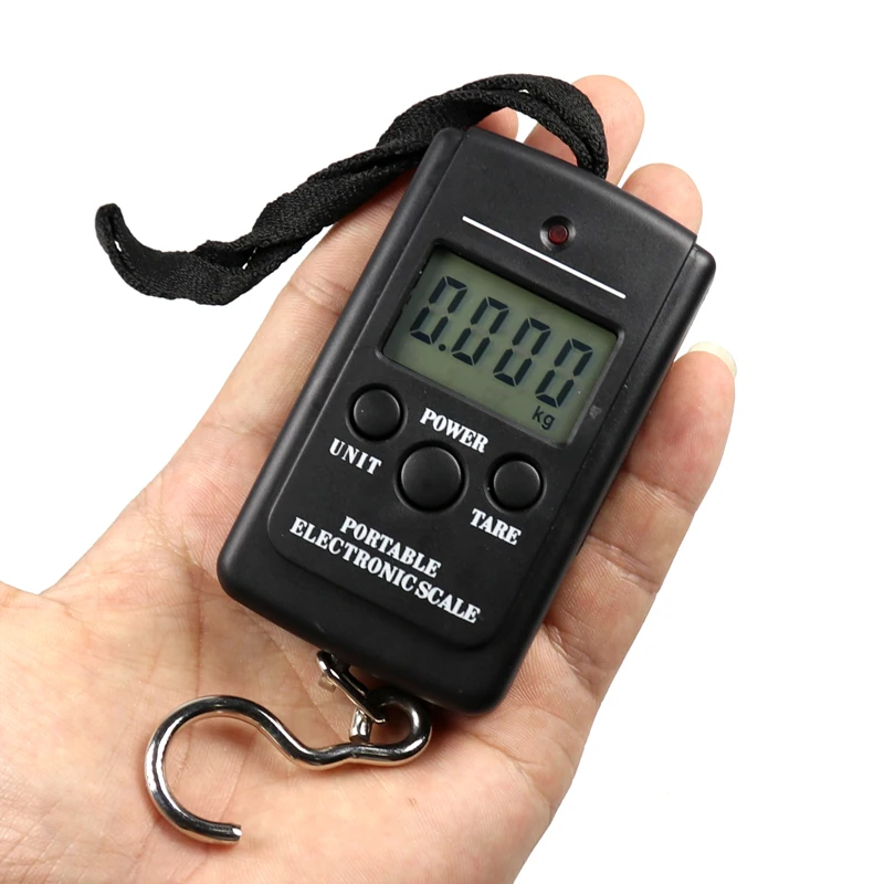 Bimoo 40KG Portable Electronic Fish Scale Carp Fishing Weight Hook ...