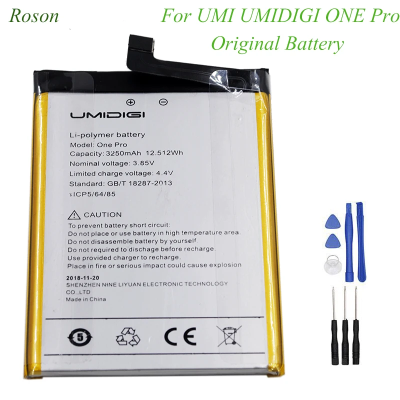 Roson для Umi Umidigi One Pro батарея 3250 мАч сменная батарея ...