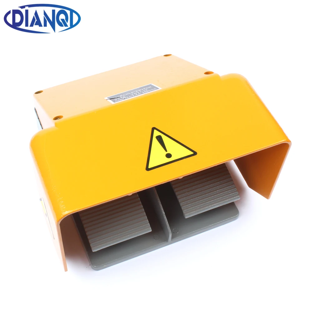 Berm Foot Pedal Switch Dual For Electrical Machine Power Supply Clip