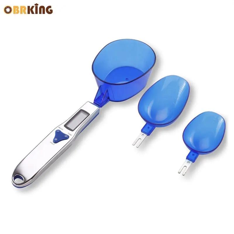 OBRKING 500g/0.1g Kitchen Electronic Measuring Spoon Digital Precision ...