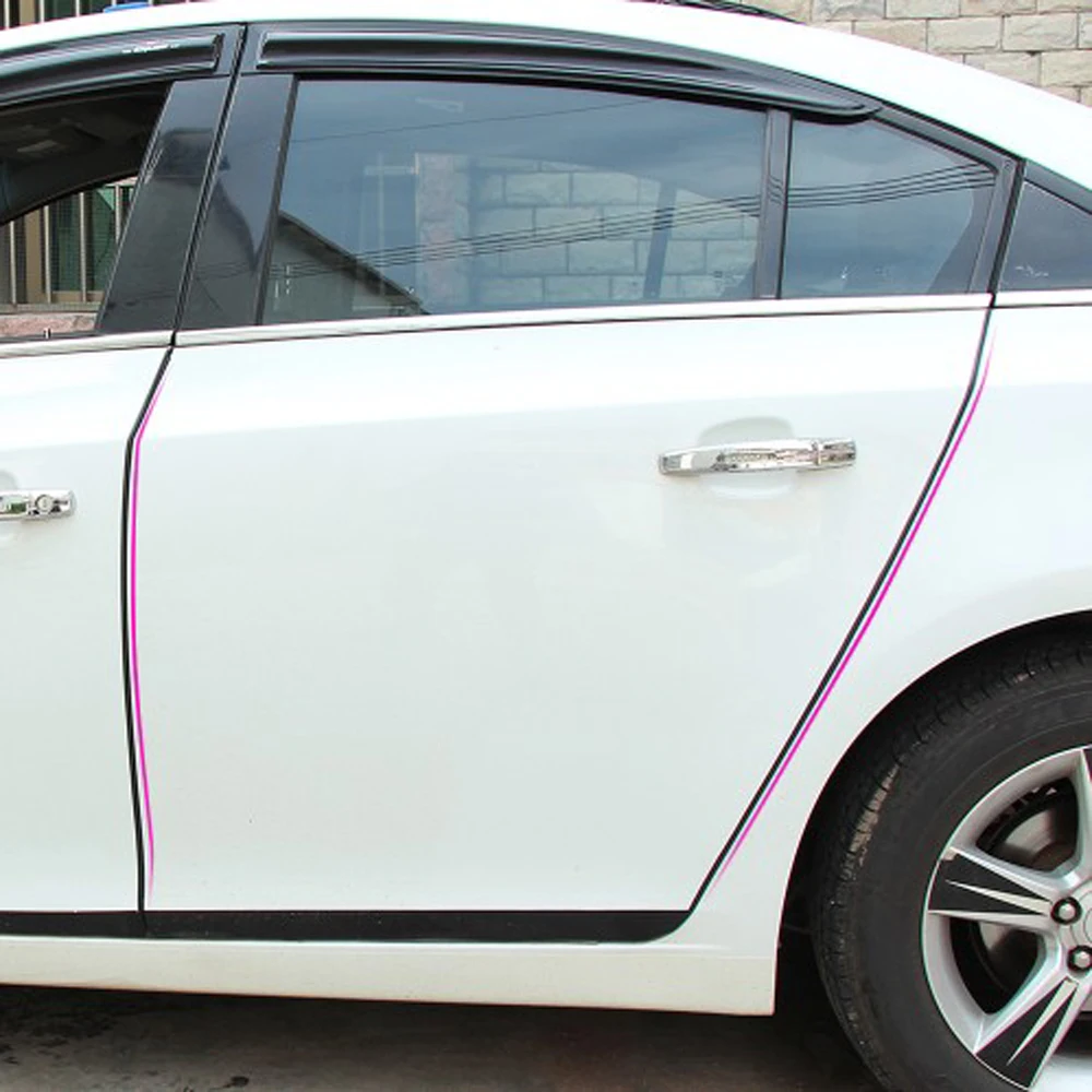 Стайлинга автомобилей край двери нуля авария газа защита для Geely ...