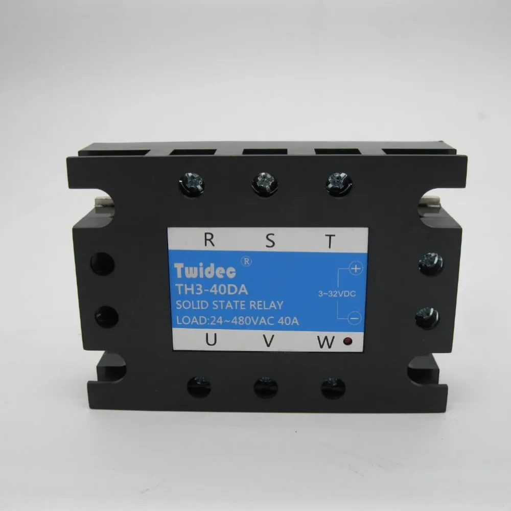 high quality Three Phase Solid State Relay SSR 40DA Relay 3 32VDC to 30 ...
